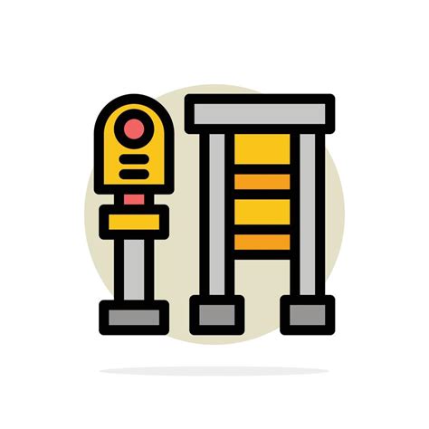 Bench Bus Station Stop Abstract Circle Background Flat Color Icon 13514705 Vector Art At Vecteezy