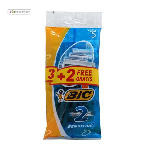 ژیلت دو لبه حساس بیک 32 عدد کافه دارو داروخانه آنلاین