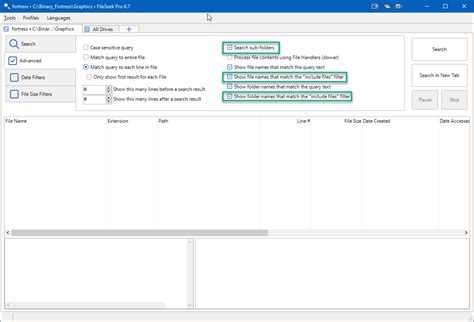 Basic Searching With FileSeek Help Guide FileSeek By Binary Fortress Software