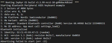 SoftDevice Version Number And Error Notifications Nordic Q A Nordic DevZone Nordic DevZone