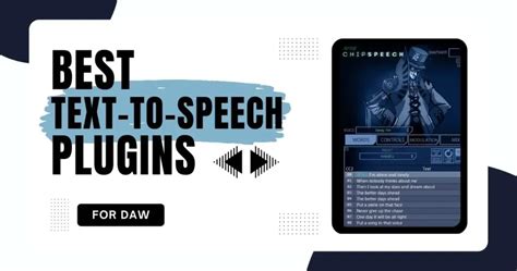 Best Text To Speech Plugins For DAWs Free And Paid