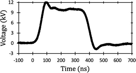 Representative Waveform For An Applied 300 Ns Electric Pulse Download Scientific Diagram