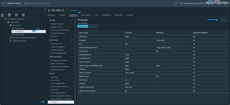 Vcp Dcv On Vsphere 8x Objective 4195 Configure Esxi Firewall Esx