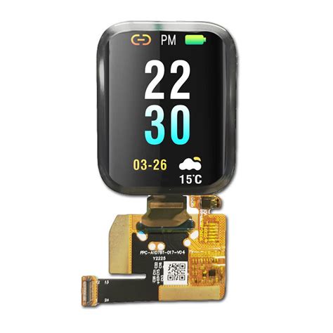 Amoled Display Module Bar LCD Display With SPI Interface