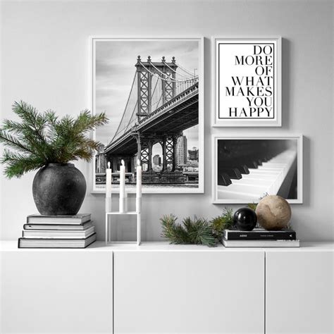 Black White Sexy Girl Music Canvas Art Camera Guitar Piano Decor