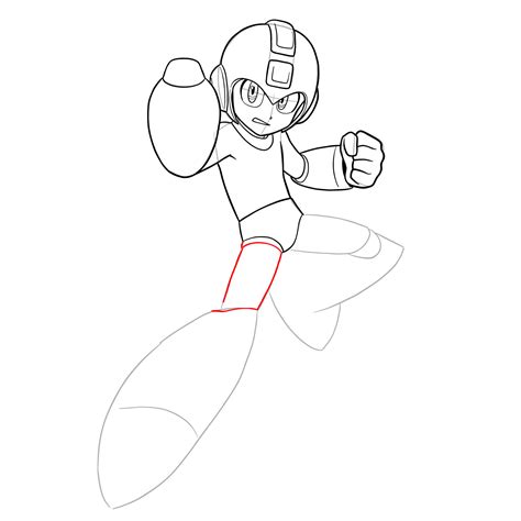 How To Draw Mega Man From The Th Game SketchOk