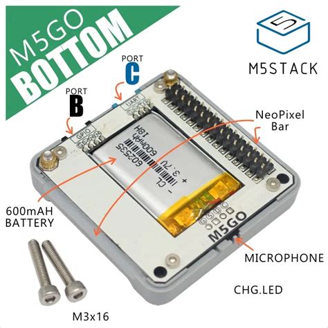 Aanbieding M5stack Official Battery Bottom 150mah For Arduino Esp32