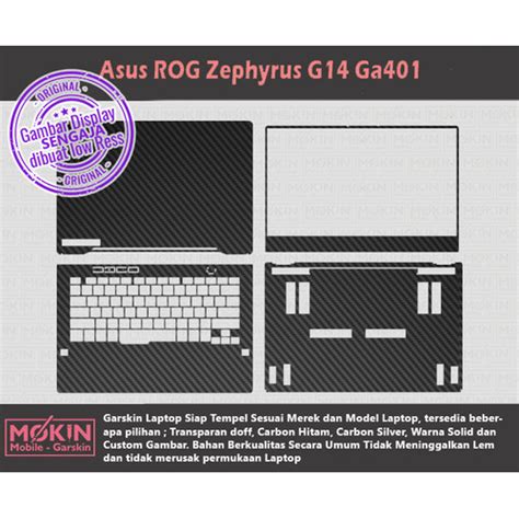 Jual Garskin Laptop Asus Rog Zephyrus G Ga Gambar Kota