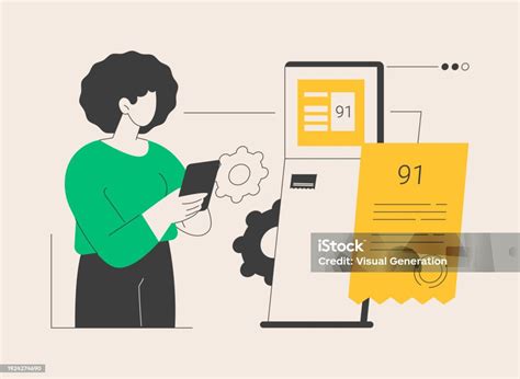 Electronic Queuing System Abstract Concept Vector Illustration Stock Illustration Download