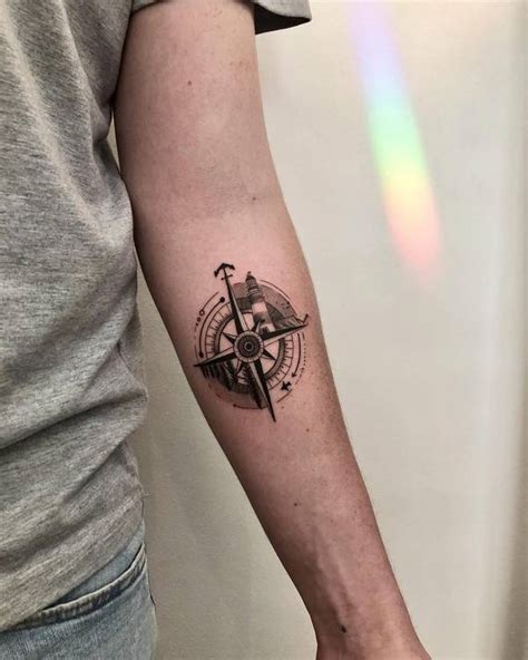 76 Magnetic And Meaningful Ideas For Simple Compass Tattoos That Resul