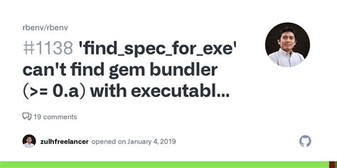 find spec for exe can t find gem bundler 0 a with executable