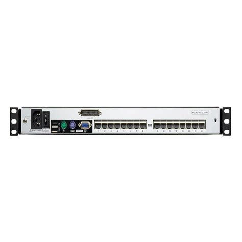 1 Localremote Share Access 8 Port Multi Interface Cat 5 Dual Rail Lcd Kvm Over