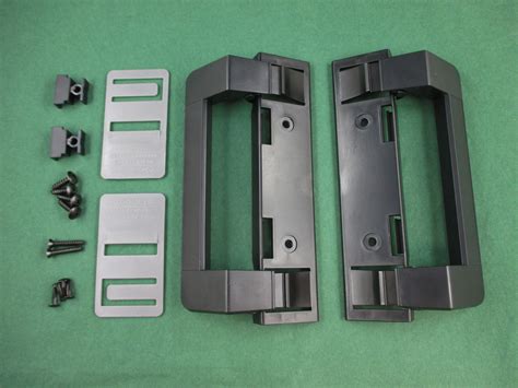 Dometic 3316882900 Rv Refrigerator Door Handle 2 Pack Black