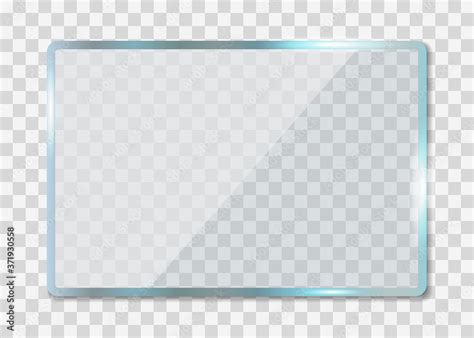 Glass Texture Acrylic Window With Reflection Plexiglas With Overlay