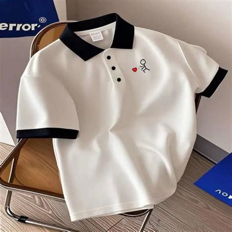 Поло Женский Miu Miu белый черный Короткий размер 50 Хлопок Орнамент облегающий Повседневный