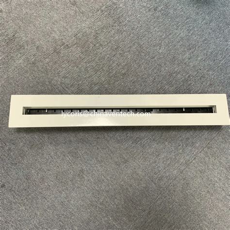 Air Conditioning Linear Slot Diffuser Bar Grille Ceiling Ventilation