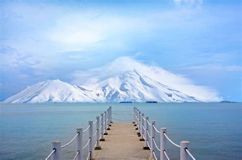 Free Images Landscape Sea Coast Water Nature Horizon Mountain
