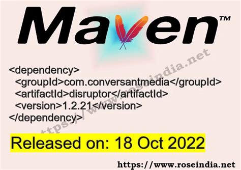 maven dependency for nversantmedia disruptor version 1 2 21 is released learn to use