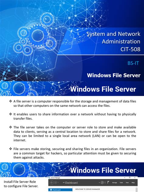 Windows File Server Pdf