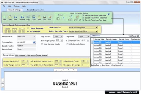 Drpu Barcode Maker Corporate Edition Howtobarcode