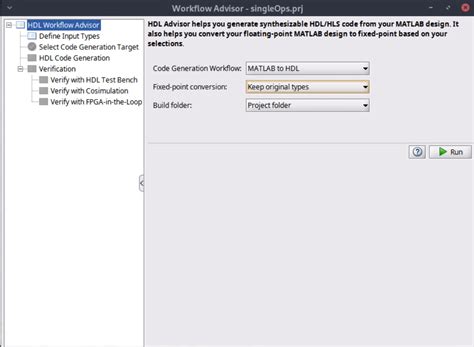 Generate Hdl Code From Matlab Code By Using Native Floating Point And