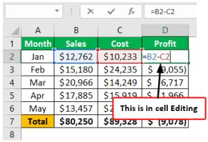 Excel Shortcut To Edit Cell Step By Step Examples