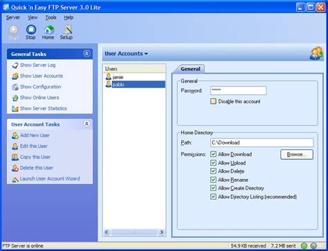 Quick N Easy Ftp Server Lite