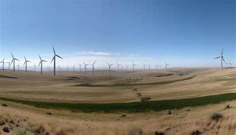 Premium Ai Image Renewable Energy Turning Wind Into Sustainable Power Supply For Industry
