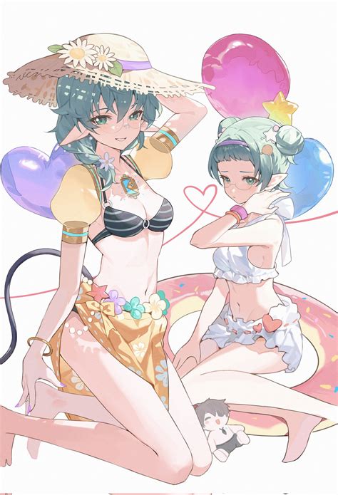 Pandoria Zeke Von Genbu Pandoria Linka And Zeke Von Genbu Xenoblade Chronicles And 2 More