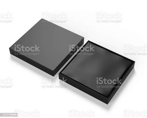 브랜딩 모형을 위한 빈 사각형 실크 스카프 선물 포장 상자 형판에 대한 스톡 사진 및 기타 이미지 형판 상자 스카프 Istock