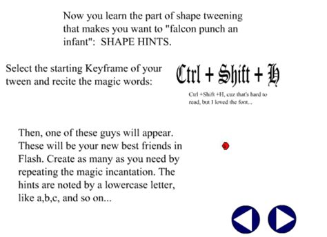 Ccs Shape Tween Tutorial Play Online On Flash Museum 🕹️