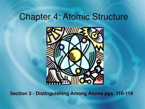 PPT Chapter 4 Atomic Structure PowerPoint Presentation Free Download ID 6415739