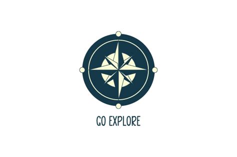 Go Explore Compass Svg Cut File By Creative Fabrica Crafts · Creative Fabrica