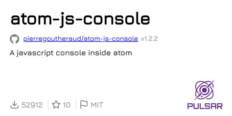 Atom Js Console