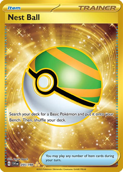 Nest Ball · Scarlet And Violet Svi 255 ‹ Pkmncards