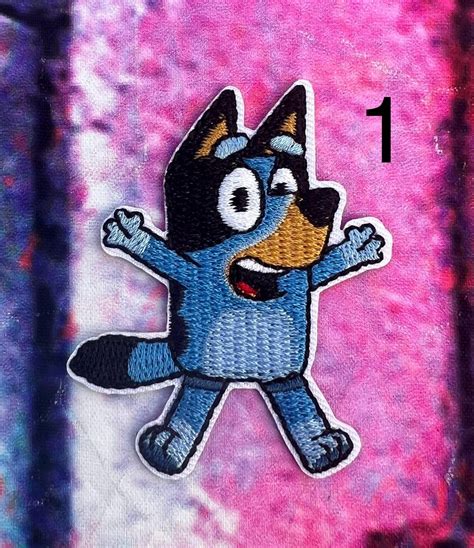 Bluey And Bingo Iron On Patch Bluey Patch For Crocs Etsy