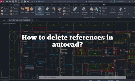How To Delete References In Autocad Caddikt