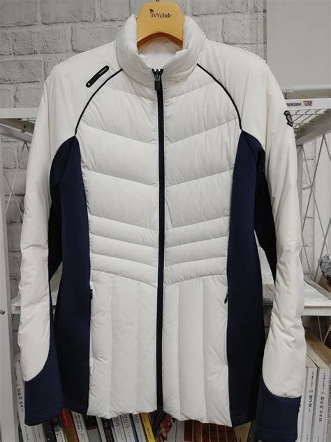 와이드앵글 여성골프웨어 여성골프패딩 구스패딩 100 헬로마켓