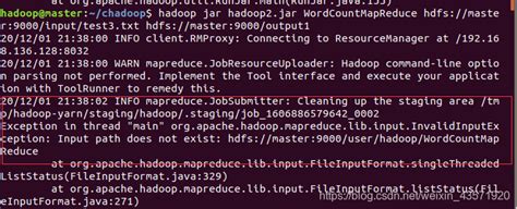 Exception In Thread Main Orgapacheputinvalidinputexception Input