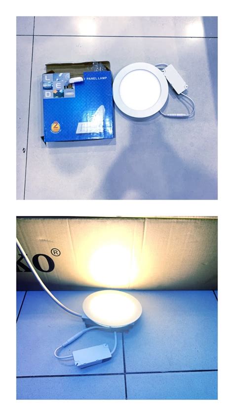 Lampu LED Panel Bulat 12 Watt 3000K Trademall Id