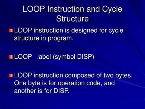 Ppt Instruction System Program Control Instruction And Program Structure Design Powerpoint