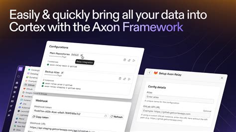 Easily And Quickly Bring All Your Data Into Cortex With The Axon