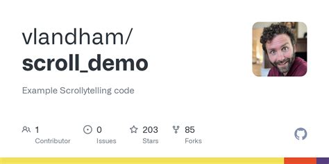 Github Vlandhamscrolldemo Example Scrollytelling Code