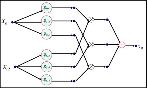 The Graph Of The Functional Network Model In 19 Download Scientific Diagram