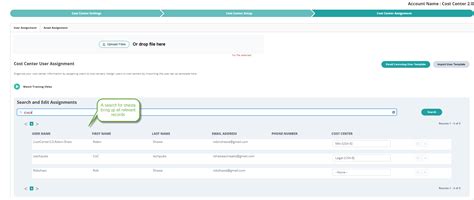 8x8 Cost Center—assign Users To The Cost Centers