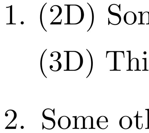 Lists Wrong Alignment With Microtype 3d Is Too Far Left Inside