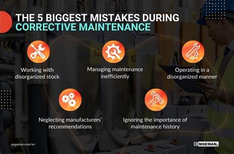 5 Most Common Mistakes In Corrective Maintenance Engeman® Maintenance