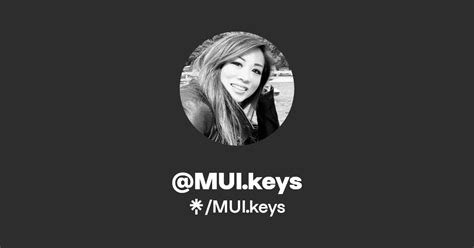 Mui Keys Facebook Linktree