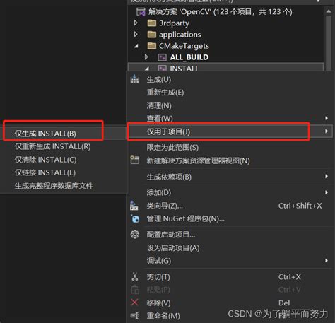 Cmake编译opencv笔记cmake Opencv Csdn博客