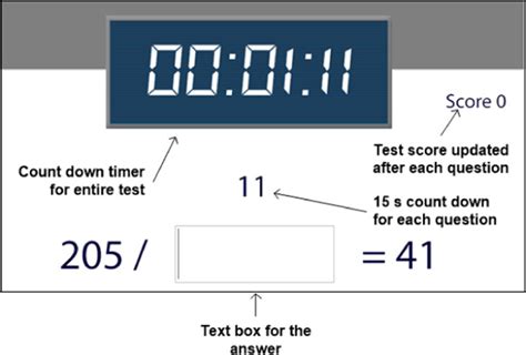 Mental Arithmetic Test Screen Download Scientific Diagram